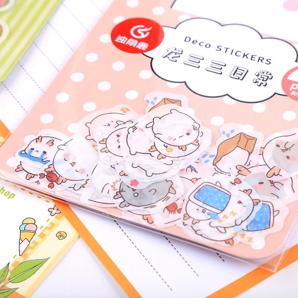 Stickers Molang (set) – Gift Shop Kawaii
