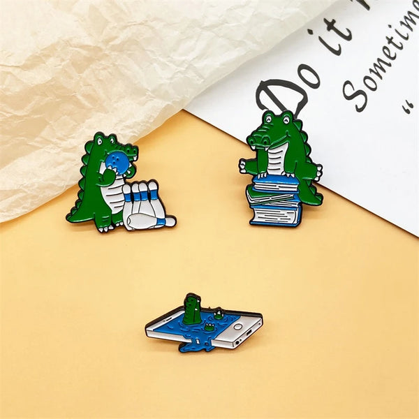 Pins cocodrilo – Gift Shop Kawaii